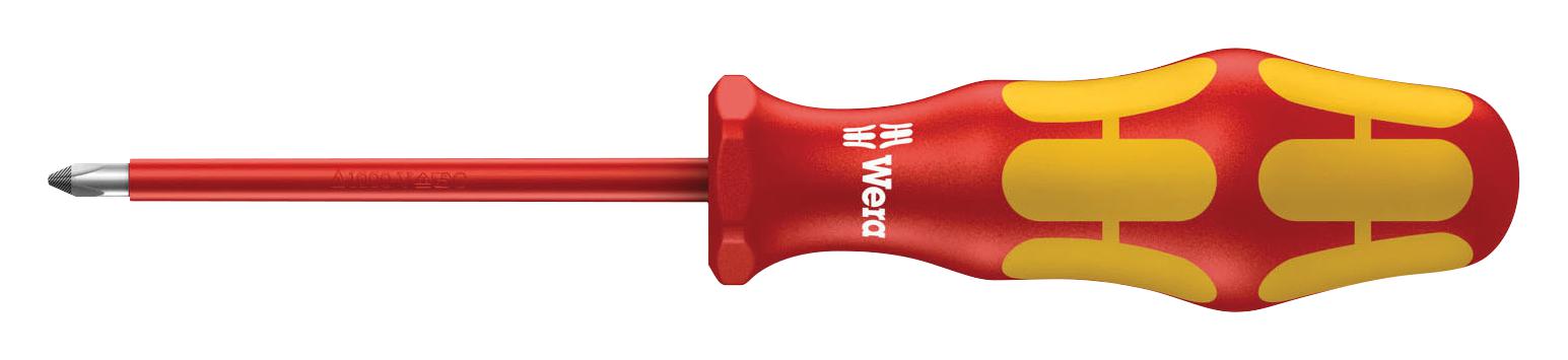 6154 - Wera - Phillips Screwdriver, VDE, #2 Tip