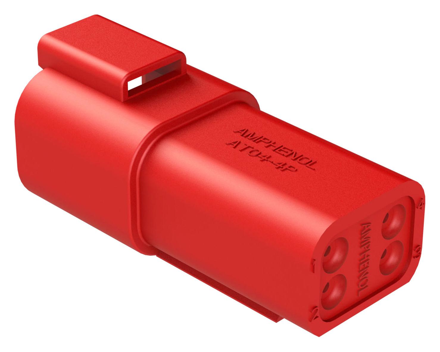 AT04-4P-RED - Amphenol Sine/tuchel - Automotive Connector Housing, AT ...