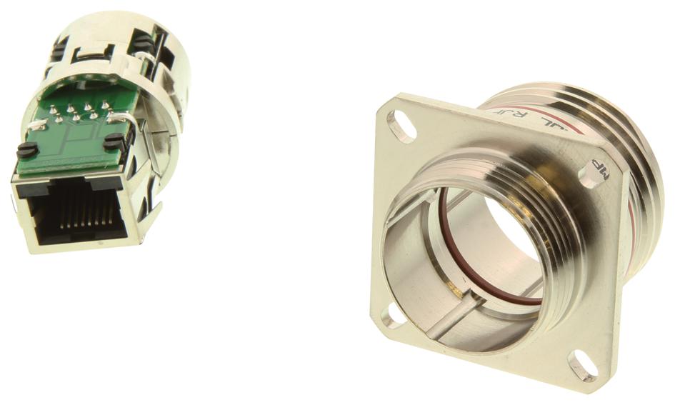 RJFTV21N - Amphenol Pcd - In-Line Adapter, RJ45, RJ45