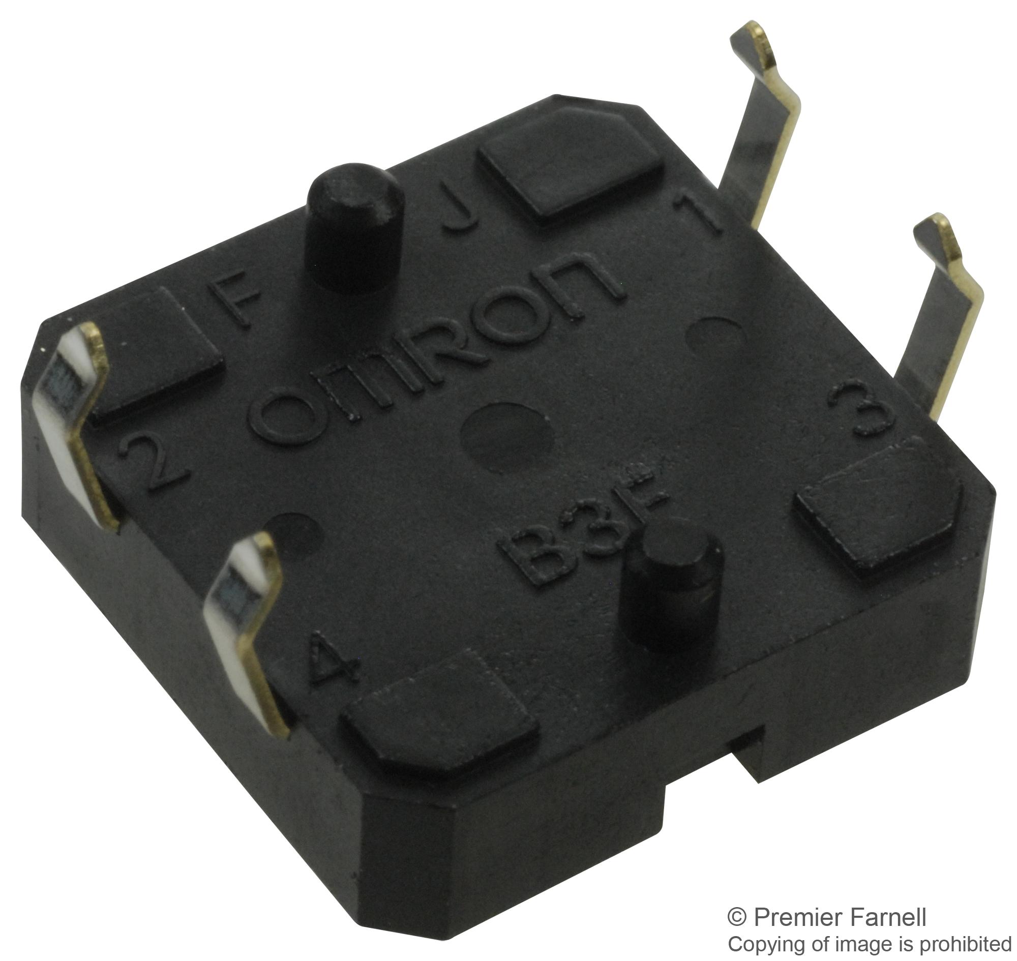 B3F-4000 - Omron Electronic Components - Tactile Switch, B3F Series ...