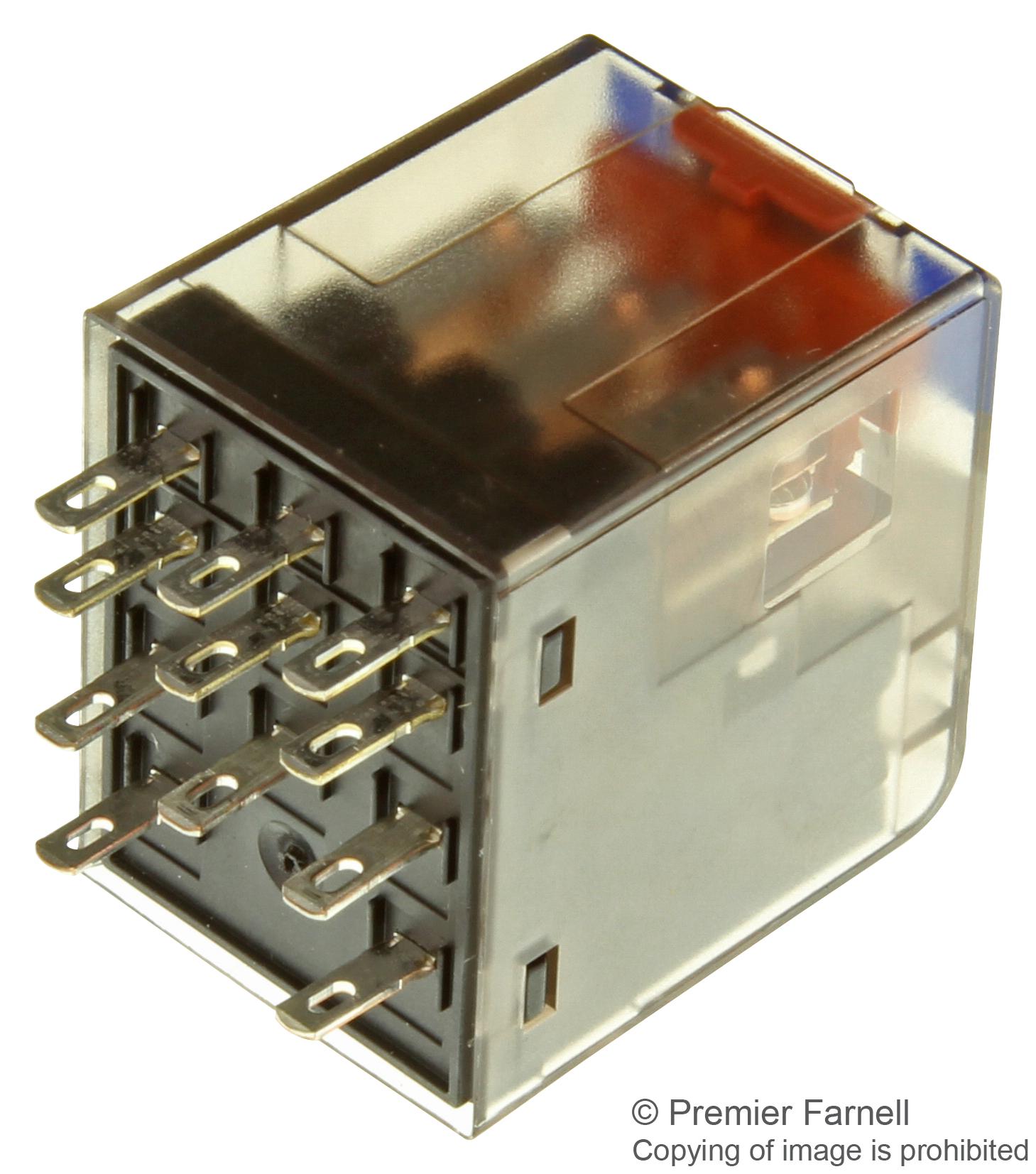 PT370024 - Schrack - Te Connectivity - Power Relay, 3PDT, 24 VDC