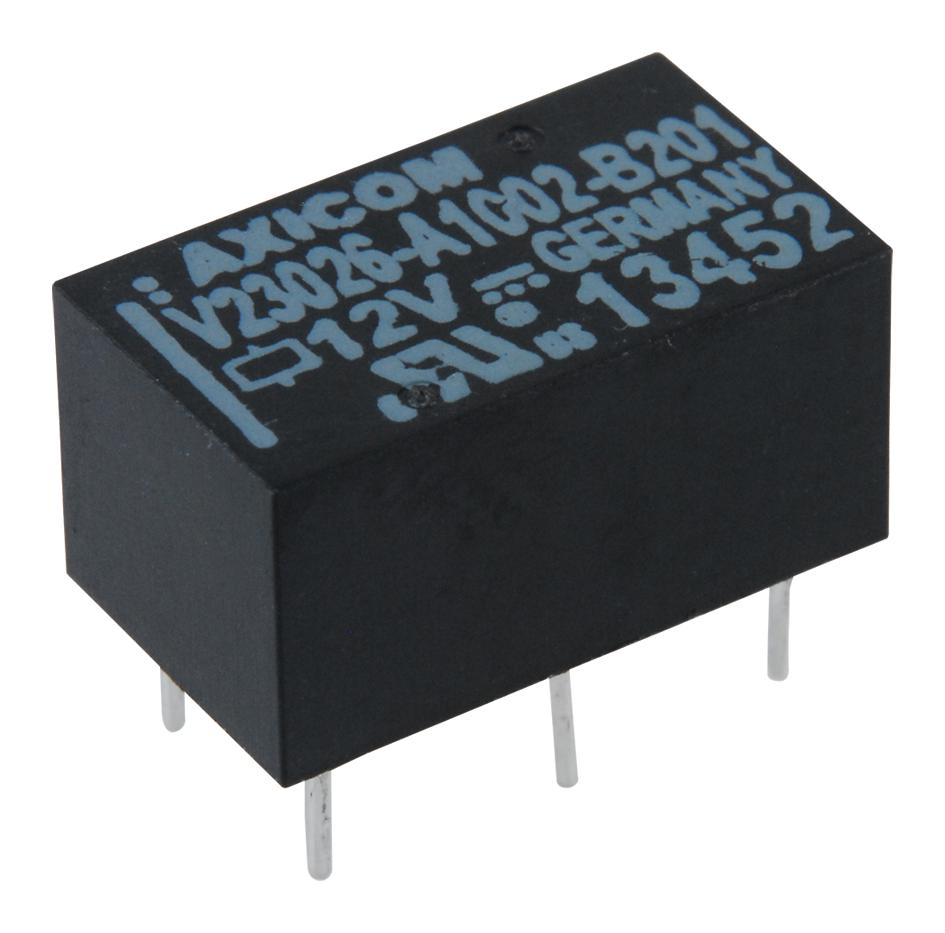 V23026A1002B201 - Axicom - Te Connectivity - Signal Relay, 12 VDC, SPDT