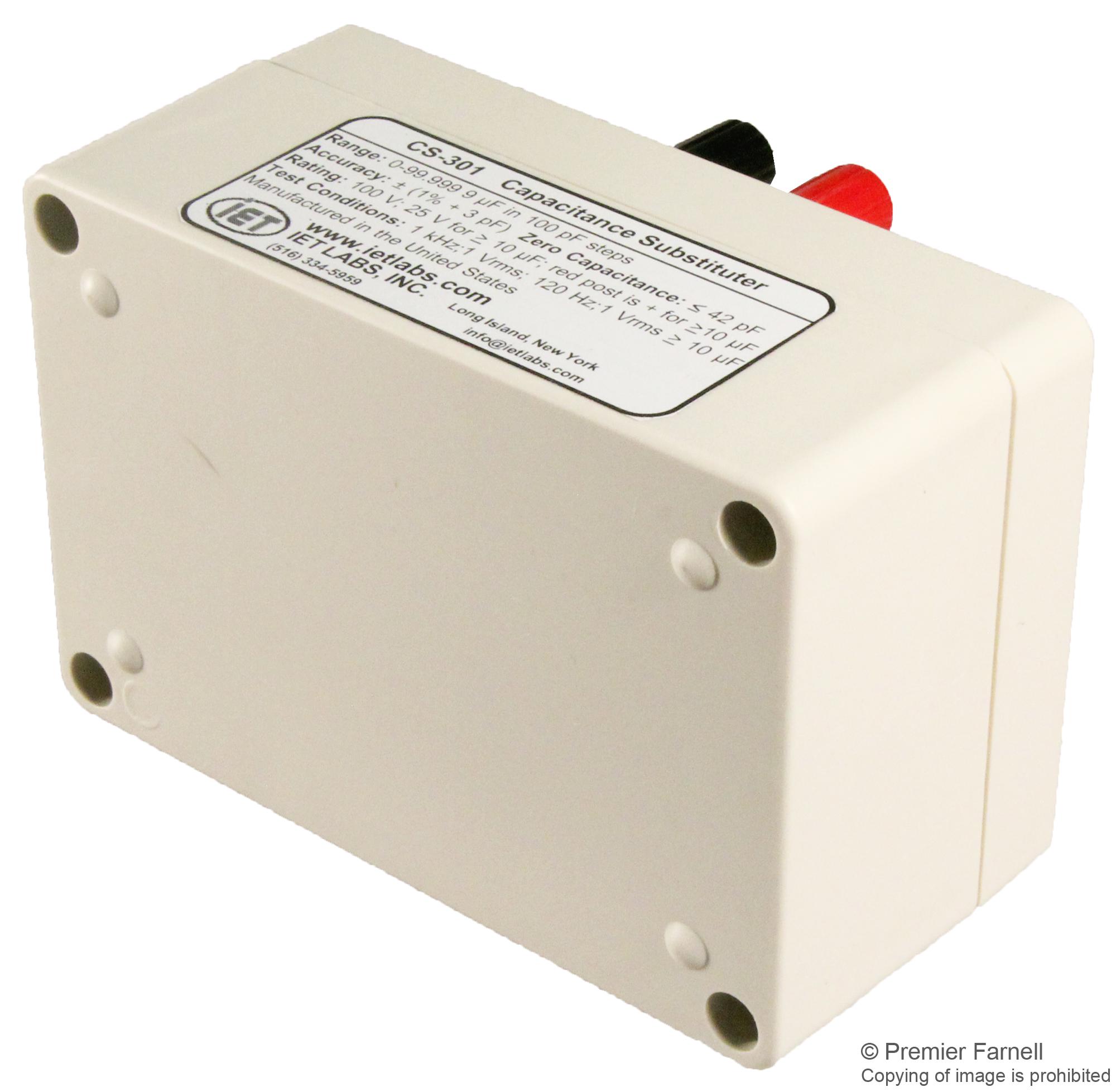 CS-301 - Iet Labs - Decade Box, Capacitance, 6