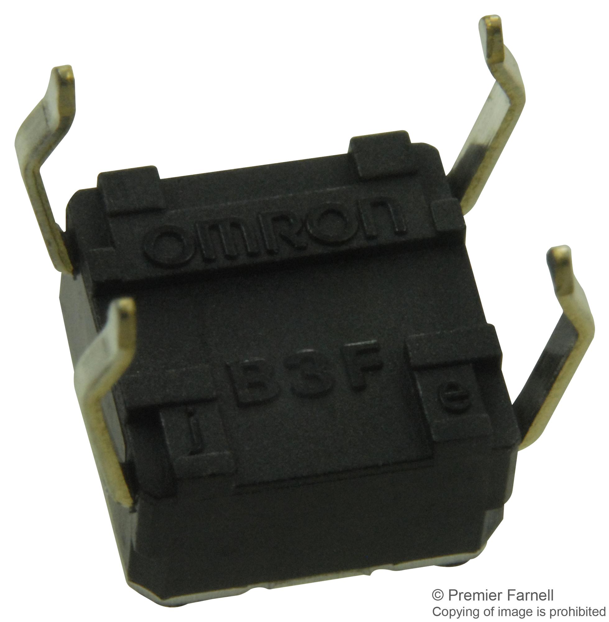 B3F-1022 - Omron Electronic Components - Tactile Switch, B3F Series ...