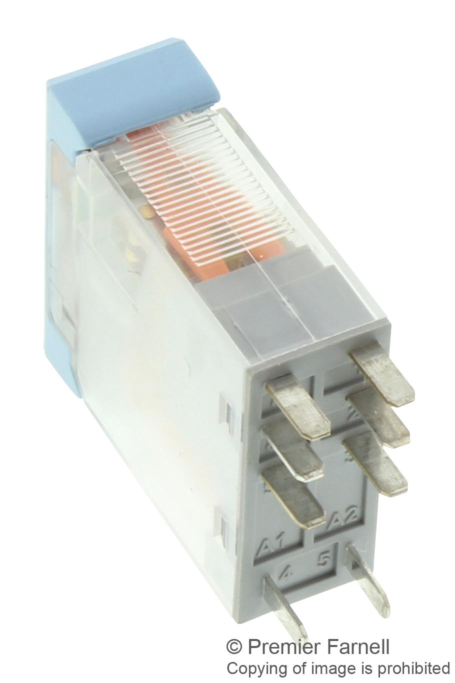 C12-A21FX/024VDC - Turck - Power Relay, DPDT, 24 VDC
