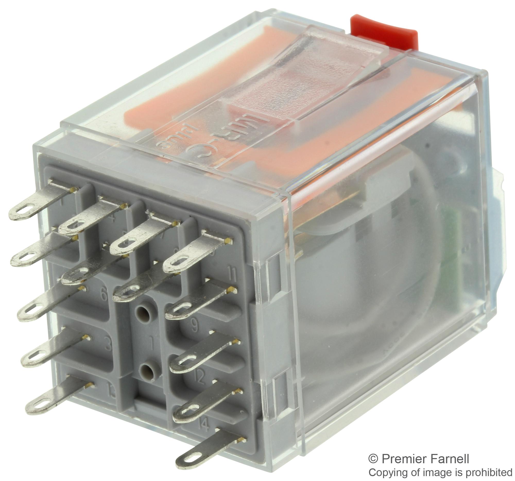 C4-A40X/120VAC - Turck - Power Relay, 4PDT, 120 VAC