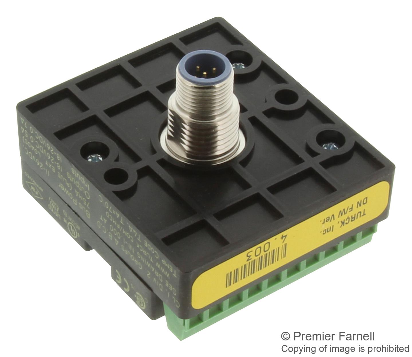 FDN20-4S-4XSG-E - Turck - I/O Module, DeviceNet, 4 Digital Inputs