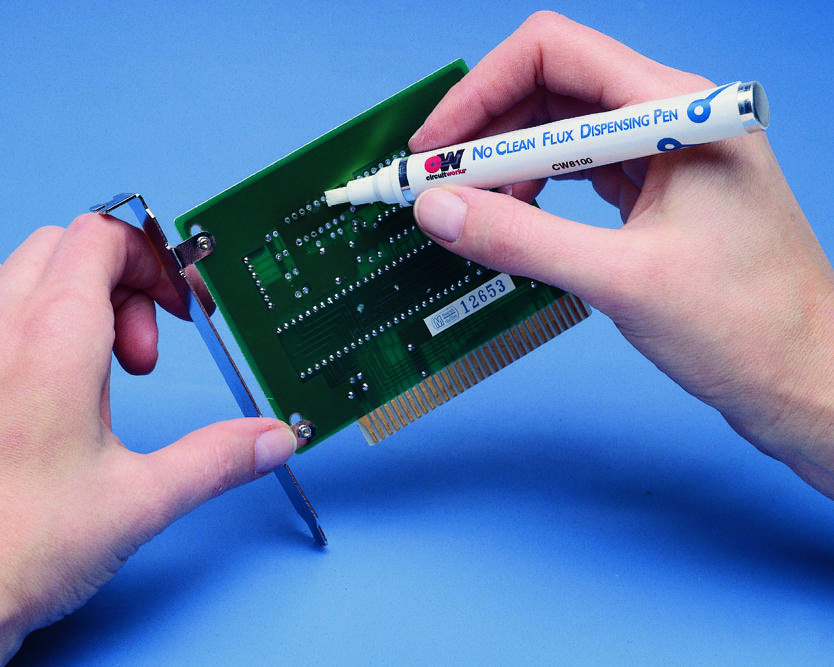 CW8100 - Chemtronics - Solder Flux, No Clean, Soldering