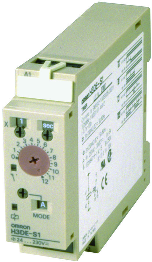H3DE-S1AC/DC24-230 - Omron Industrial Automation - Panel Mount Timer ...