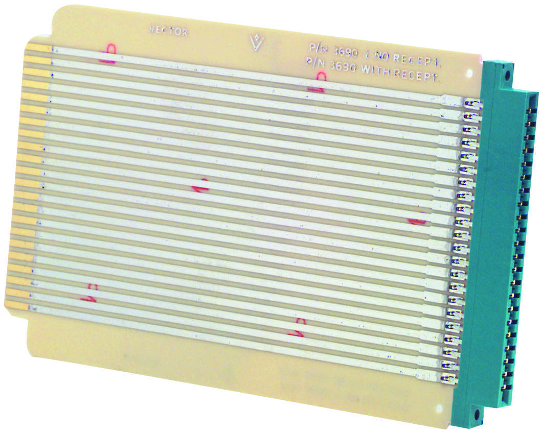 3690 - Vector Electronics - Extender Card, 0.156" Center 44 Position ...