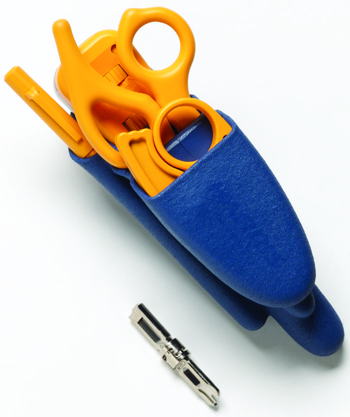 11291000 - Fluke Networks - Tool Kit, Impact Tool, Electricians D-Snips