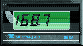 558B - Newport Electronics - Panel Meter, 3-1/2 Digits, Current Loop ...