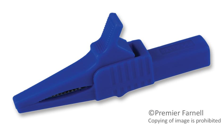 BU-65-6 - Mueller Electric - Alligator Clip, 4 mm Plug, 19 mm