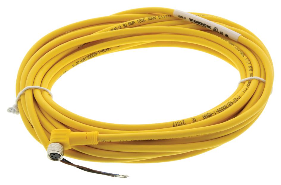 PKW 3M-6 - Turck - Sensor Cable, M8 Receptacle, Free End