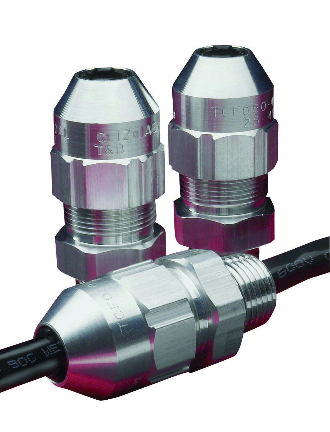 TCF050-27AL - Abb - Thomas & Betts - Cable Gland, Silver Grip® Tray ...