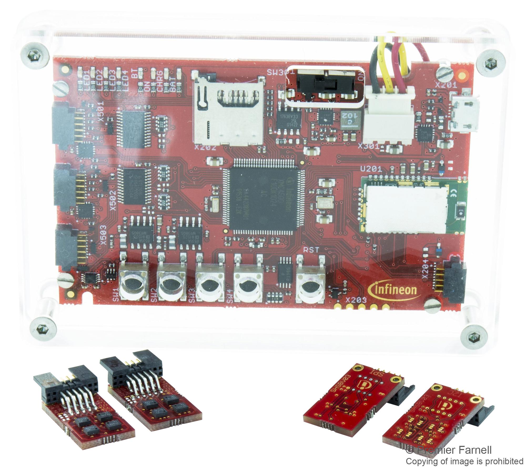 KITDPS3102GSHV02TOBO1 - Infineon - Evaluation Kit, XMC4500 MCU ...