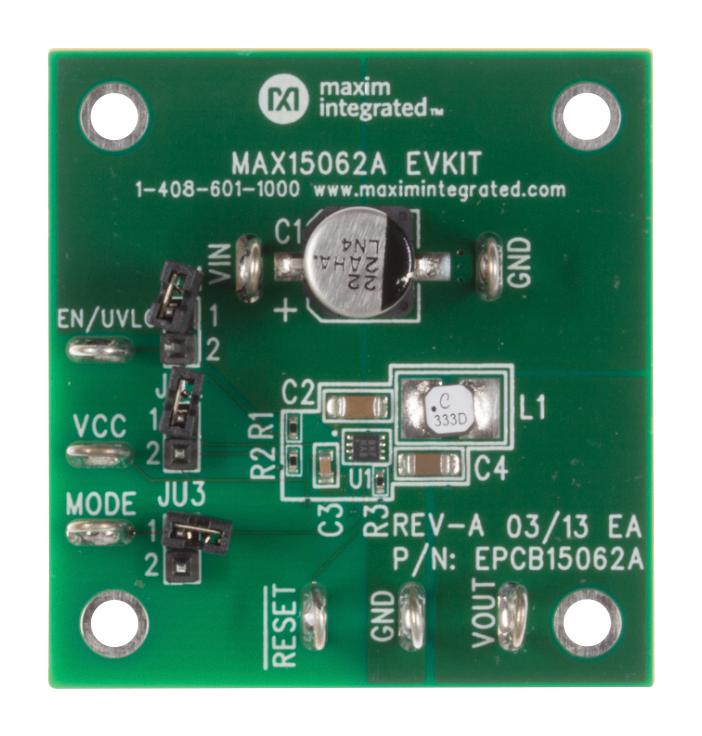 MAX15062AEVKIT# - Analog Devices - Evaluation Kit, MAX15062A, DC/DC ...