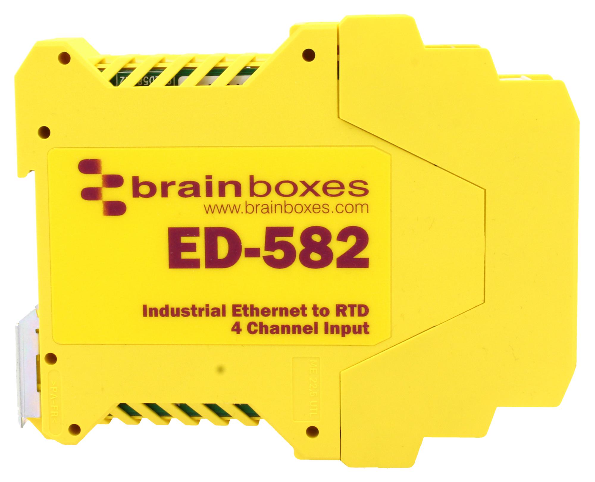 ED-582 - Brainboxes - Input Module, Ethernet to RTD, 4 Channel