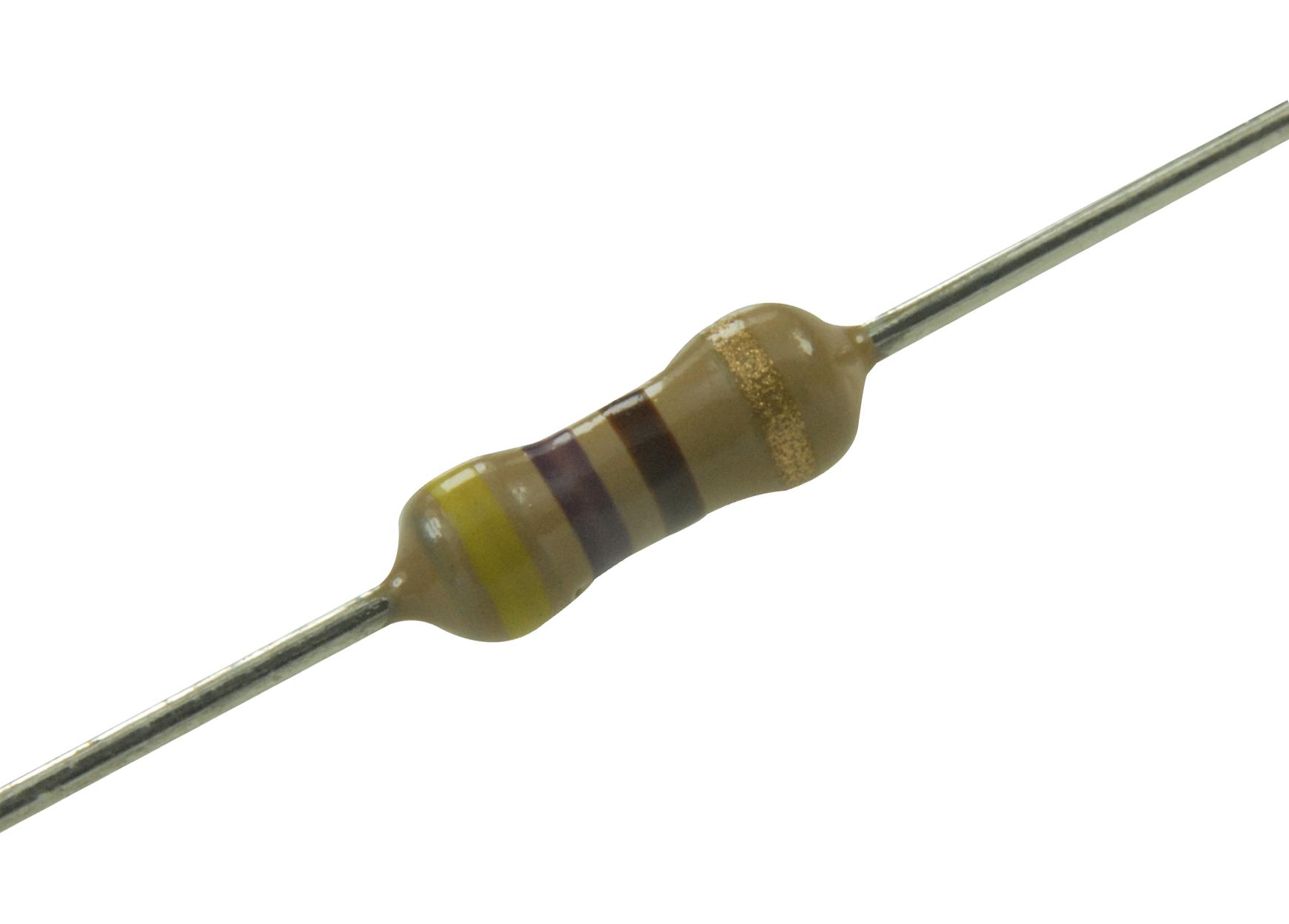 MCF 0.25W 470R - Multicomp Pro - Through Hole Resistor, 470 ohm, MCF Series