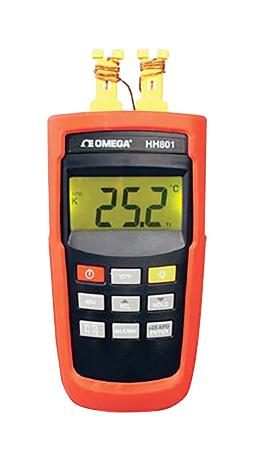 HH801B - Omega - Thermometer, -200°C to +1372°C, 160 mm