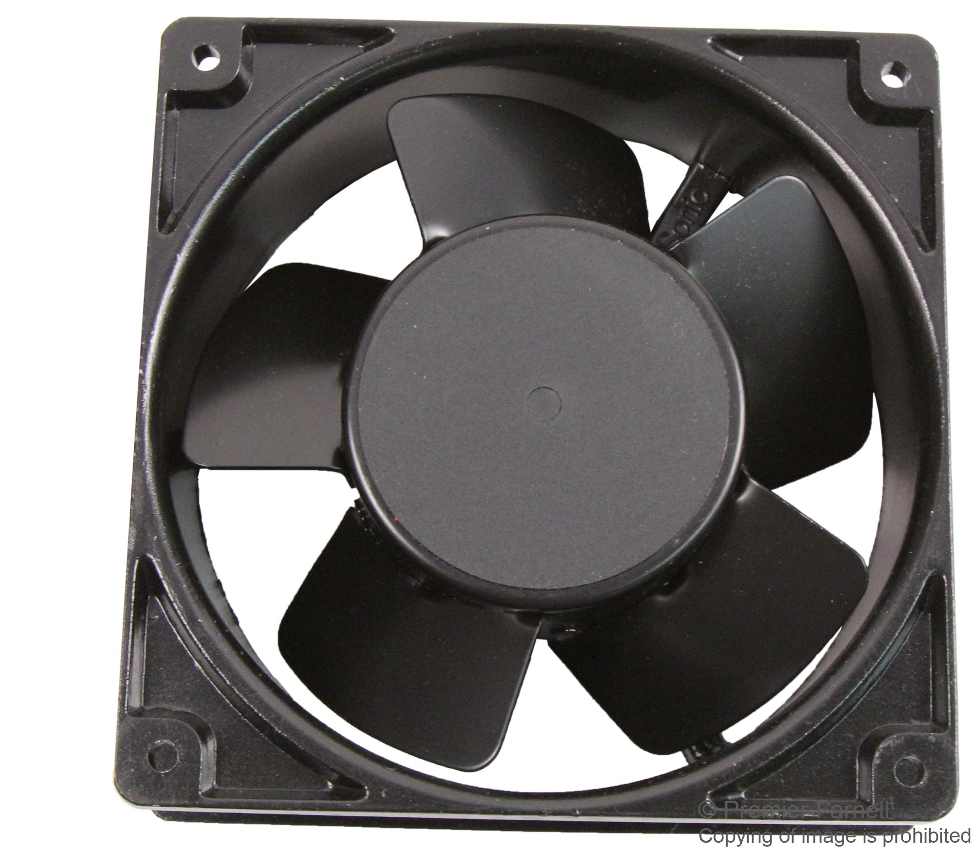 28-1725 - Mcm - AC Axial Fan, 115V, Square