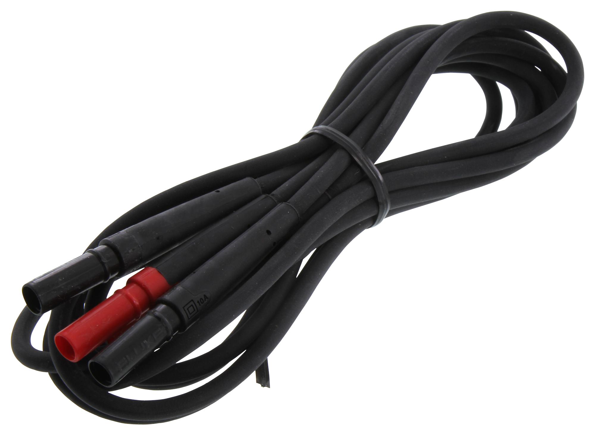 TL27 - Fluke - Test Lead Set, 4mm Banana Plug to 4mm Banana Plug, 1 kV