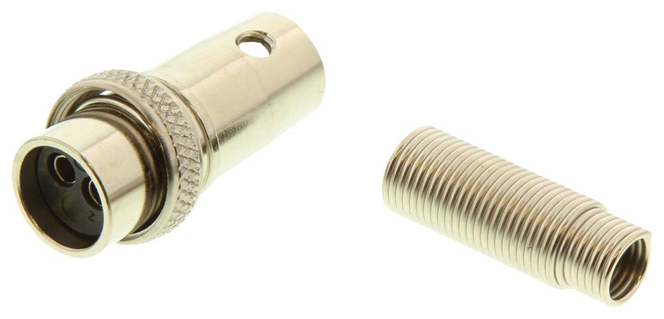 80MC2F1 - Cooper Interconnect - DIN Audio / Video Connector, 2 Contacts ...