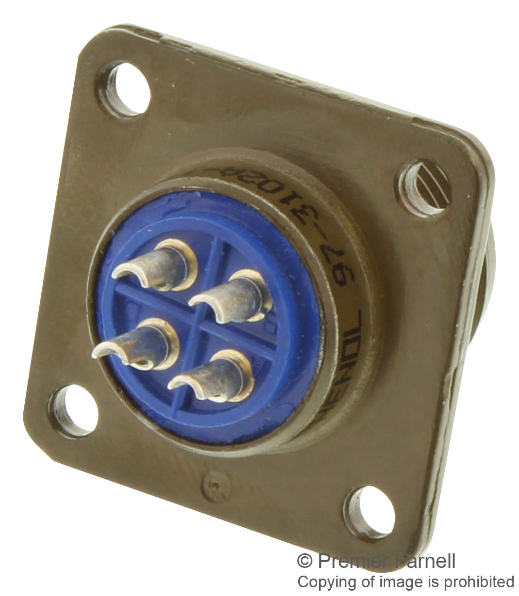 97-3102A-12SL-844P - Amphenol Industrial - Circular Connector, 97 ...