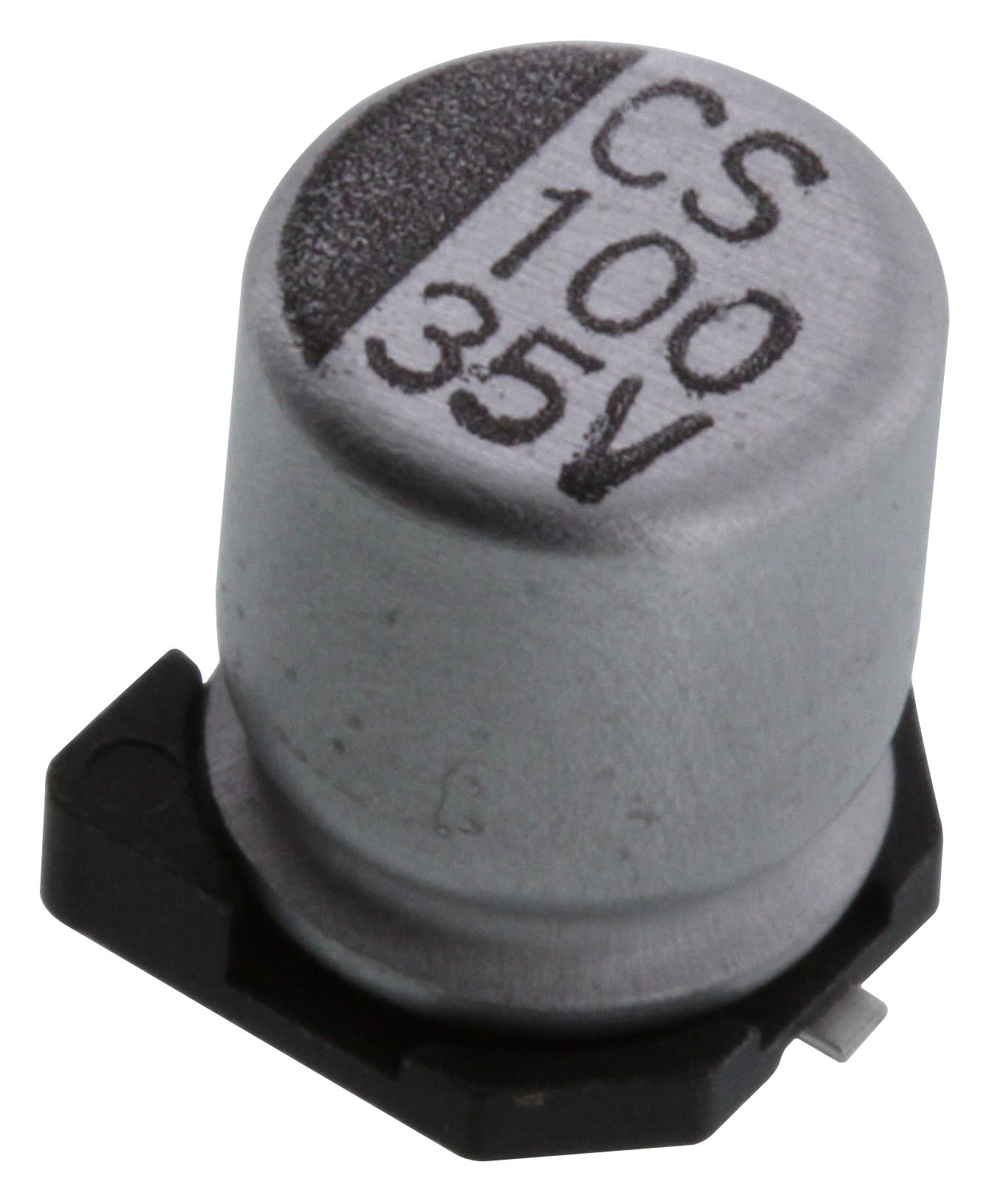 MCESL35V107M6.3X7.7 - Multicomp Pro - SMD Aluminum Electrolytic ...