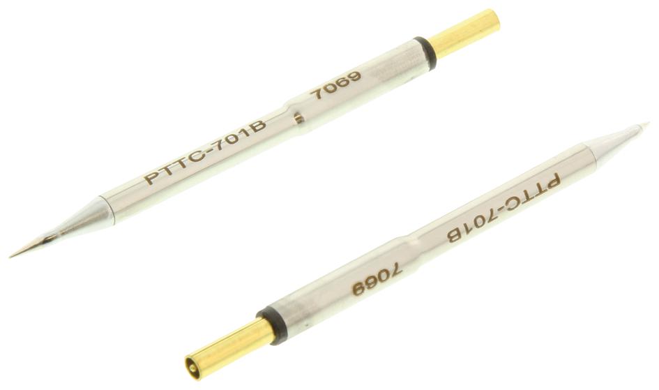 PTTC-701B - Metcal - Soldering Iron Tip, Conical Bent, 0.4 mm