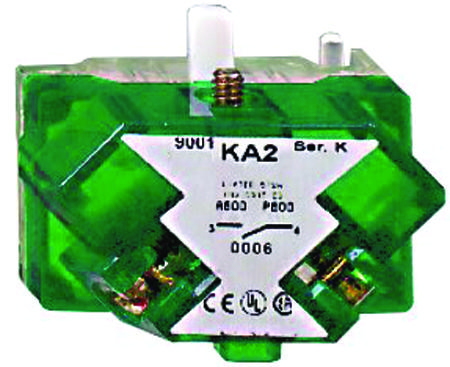 9001KA2 - Schneider Electric - Contact Block, 10 A, 600 V