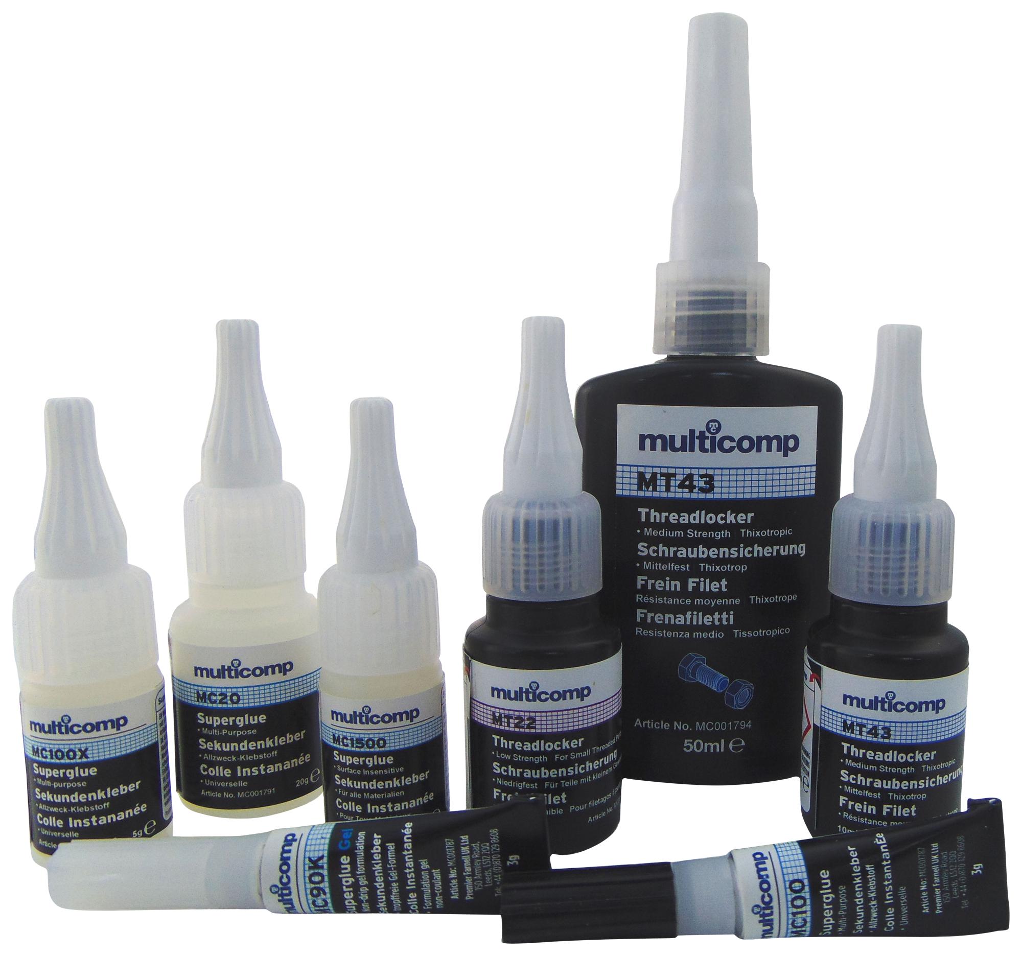 MC001788 - Multicomp - Adhesive, High Viscosity, MC90K Series