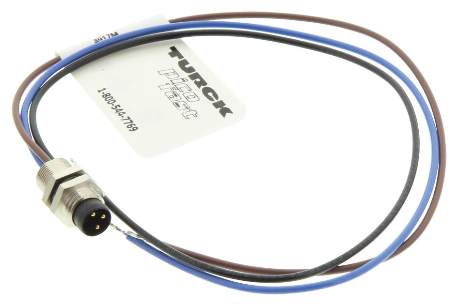 MFSS 3-0.2 - Turck - Sensor Cable, M8 Receptacle, Free End