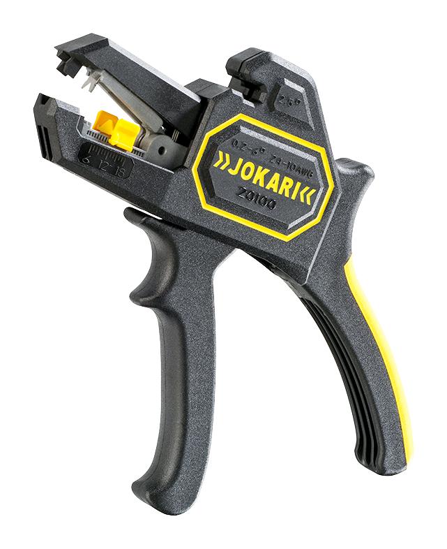 20100 - Jokari - Cable Stripper, Round/Solid & Stranded Wires, 24AWG to ...