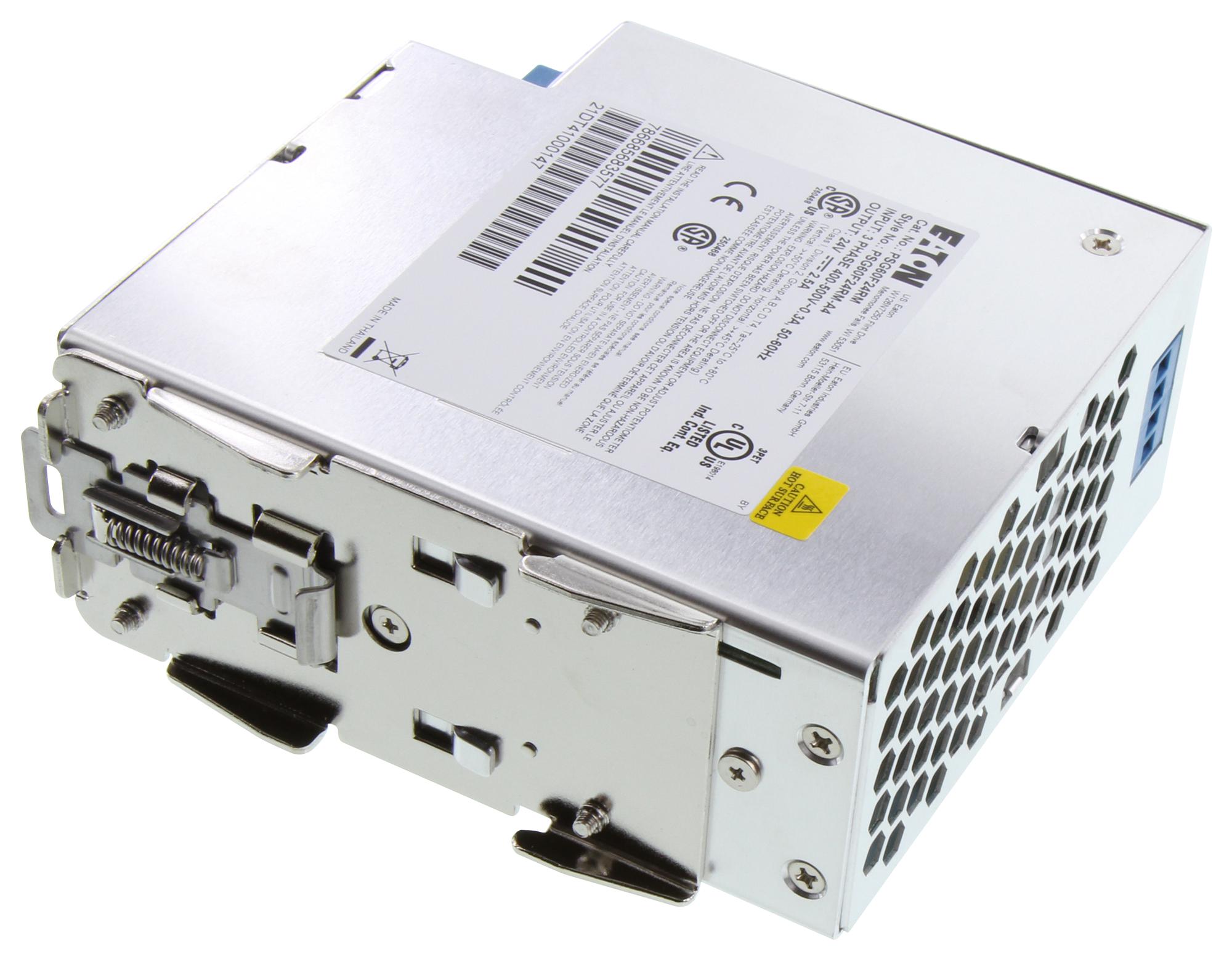 PSG60F24RM - Eaton - AC/DC DIN Rail Power Supply (PSU), Three Phase, 1 ...