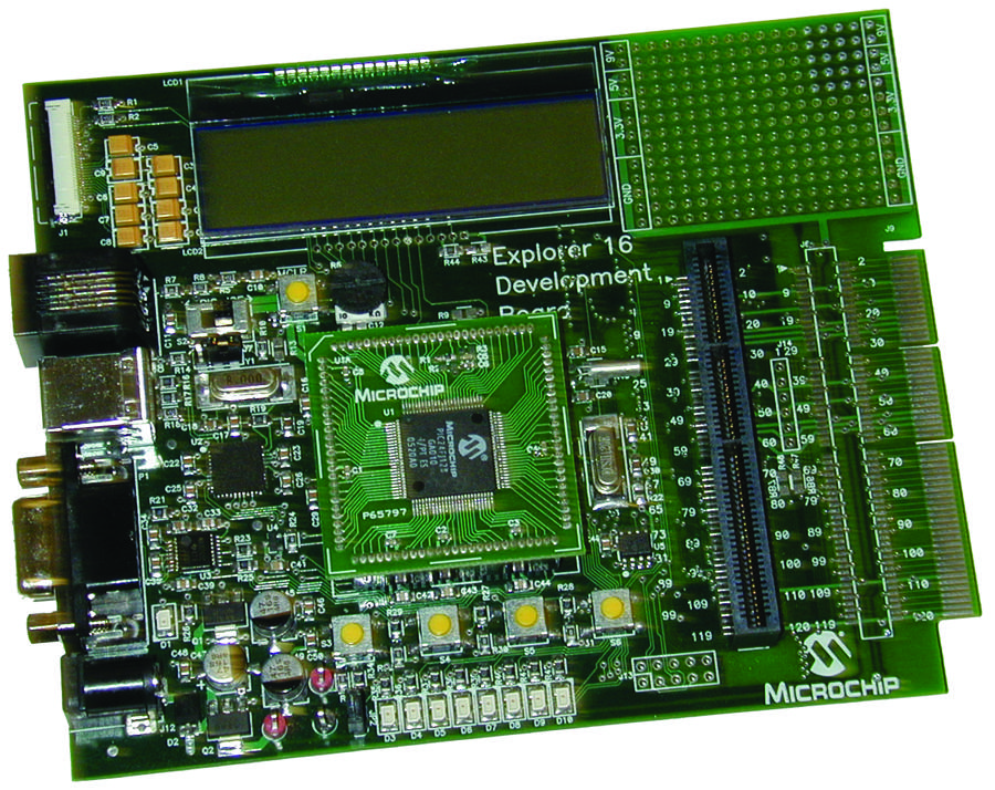 DM240001 - Microchip - Development Board, PIC24FJ128GA010 ...