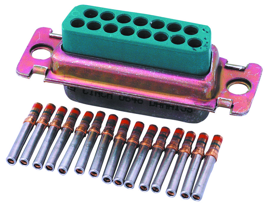 DAMA15S - Cinch Connectivity Solutions - D Sub Connector, 15 Contacts ...