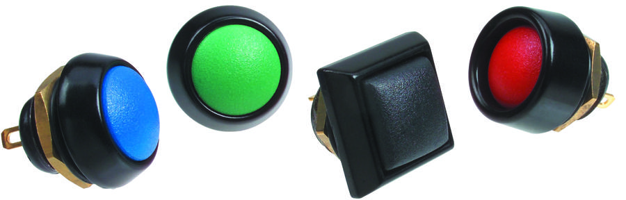 59-312 - Itw Switches - Industrial Pushbutton Switch, 59 Series, 13.6 mm