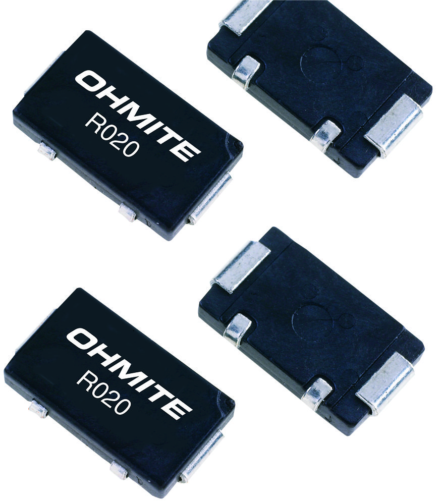 RW1S0CKR025DET - Ohmite - SMD Current Sense Resistor, 0.025 ohm, RW Series