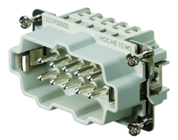 1207500000 - Weidmuller - Heavy Duty Connector, 20-14AWG, HE Series