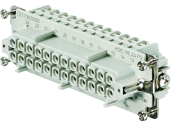 1211300000 - Weidmuller - Heavy Duty Connector, 20-14AWG, HE Series
