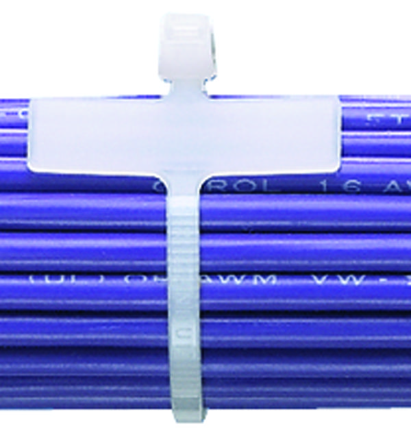 PLM1M-C - Panduit - Cable Tie, Pan Ty® ID Marker Wrap, Nylon 6.6 ...