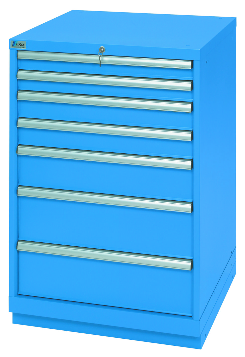 XSSC0900-0703/BB - Lista - Storage Cabinet, Modular, 7 Drawer