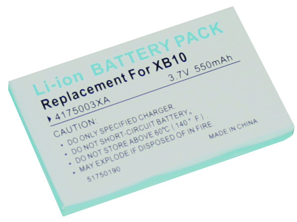 XB10 - Dantona Industries - Rechargeable Battery, 3.7 V, Lithium Ion