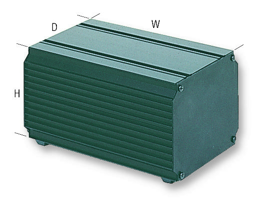 HSK160 - Lawtronics - Metal Enclosure, Heat Sink Case, Small