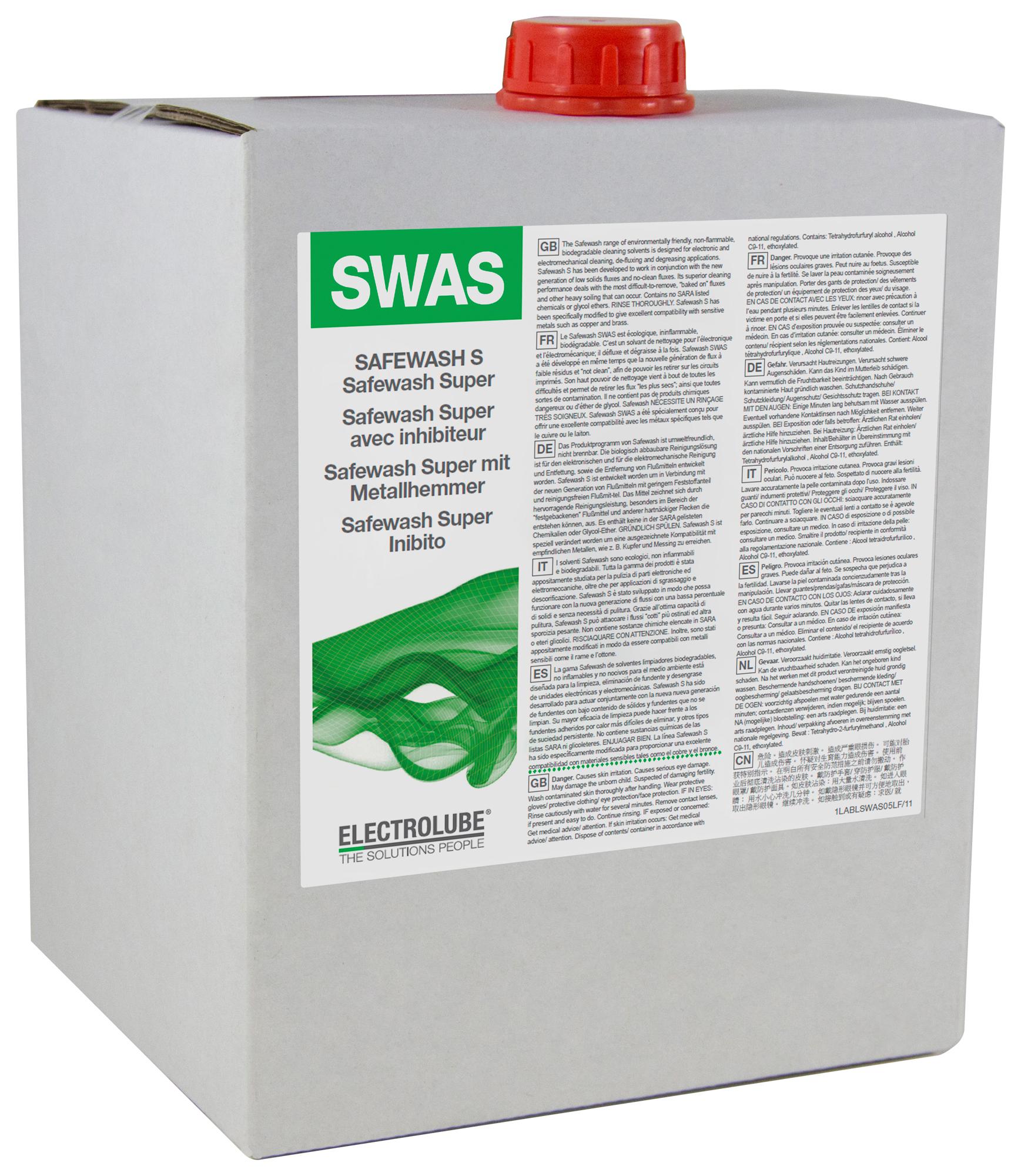 SWAS05L - Electrolube - Cleaner, Safewash Super, PCBs