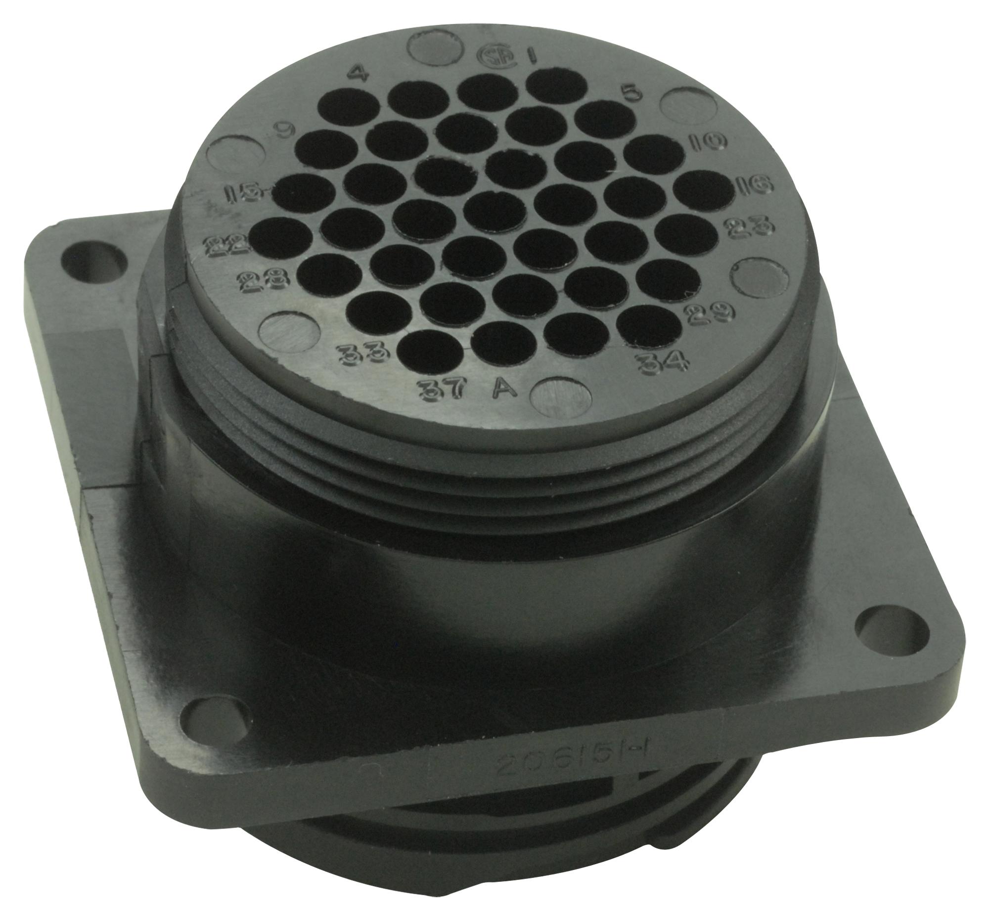 206036-4 - Amp - Te Connectivity - Circular Connector, CPC Series ...