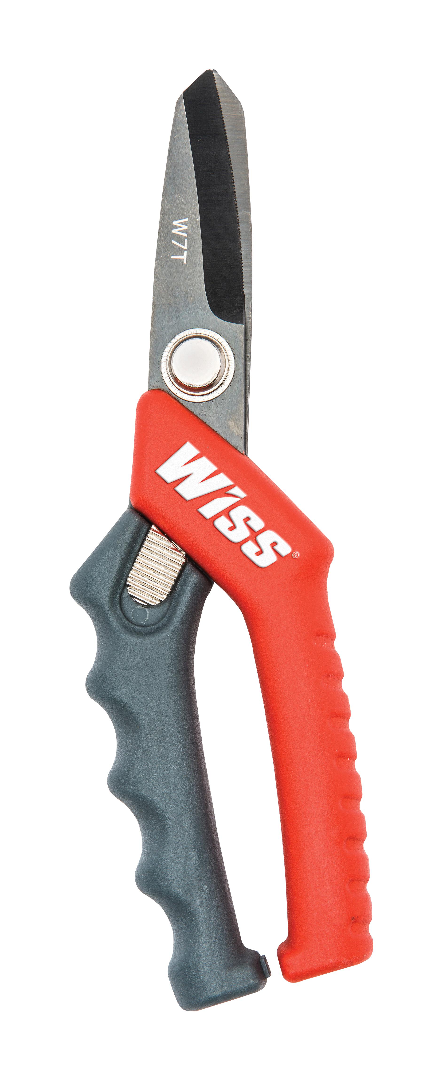 W7T - Wiss - Utility Shear, Spring Loaded Blades, Titanium Coated