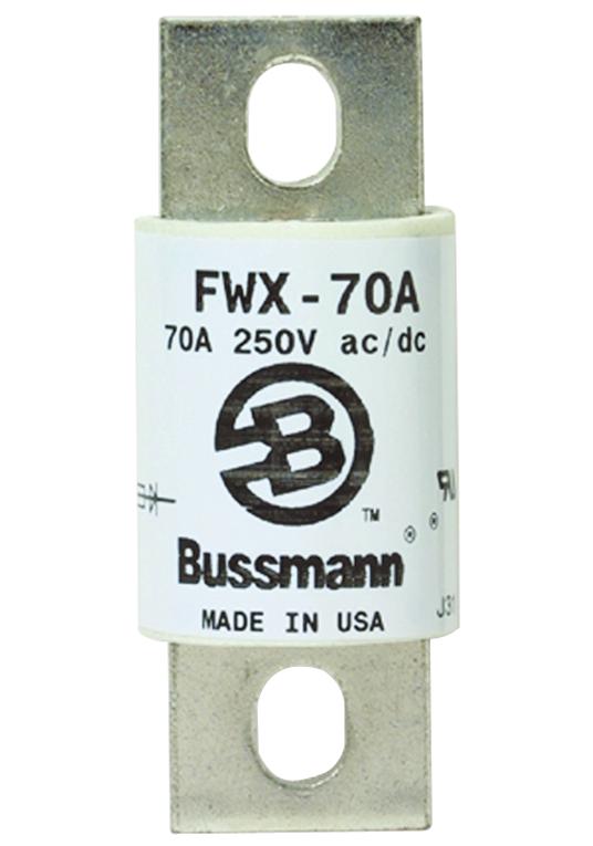 FWX-70A - Eaton Bussmann - Fuse, Semiconductor, FWX Series