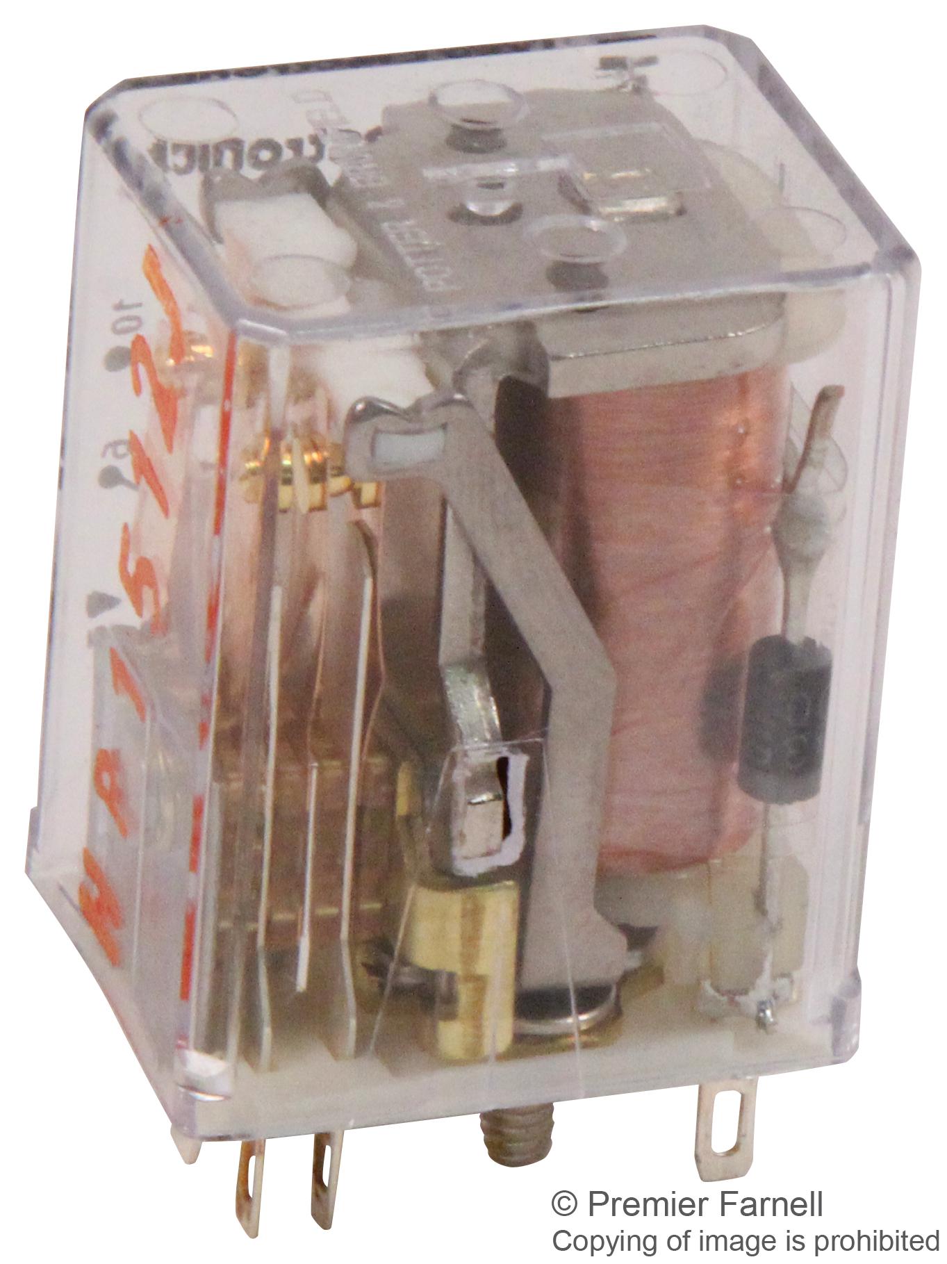 R10-E1X2-115V - Potter&brumfield - Te Connectivity - Power Relay, DPDT ...